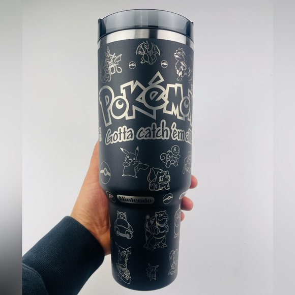 Stanley | Other | Stanley 4oz Tumbler Engraved Pokemon Theme | Poshmark